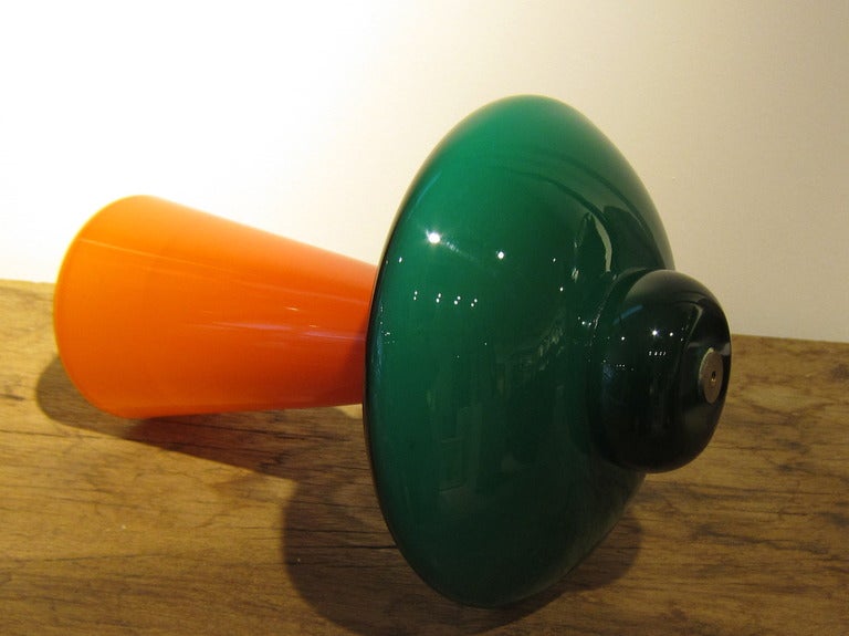 Memphis Group Glass Sculpture by Peter Shire 1980s For Sale at 1stDibs