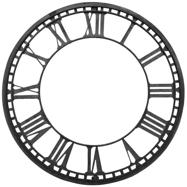 19th Century Clock Face For Sale At 1stdibs