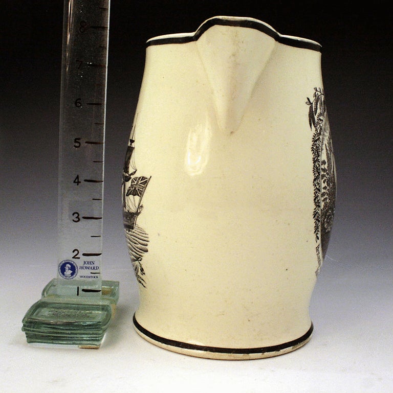 Creamware Pottery Commemorative Of Nelson at 1stDibs