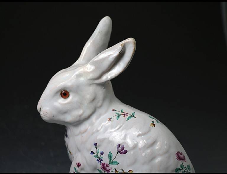 Emille Galle Pottery Figure of a Rabbit, circa 1900 Period at 1stDibs ...