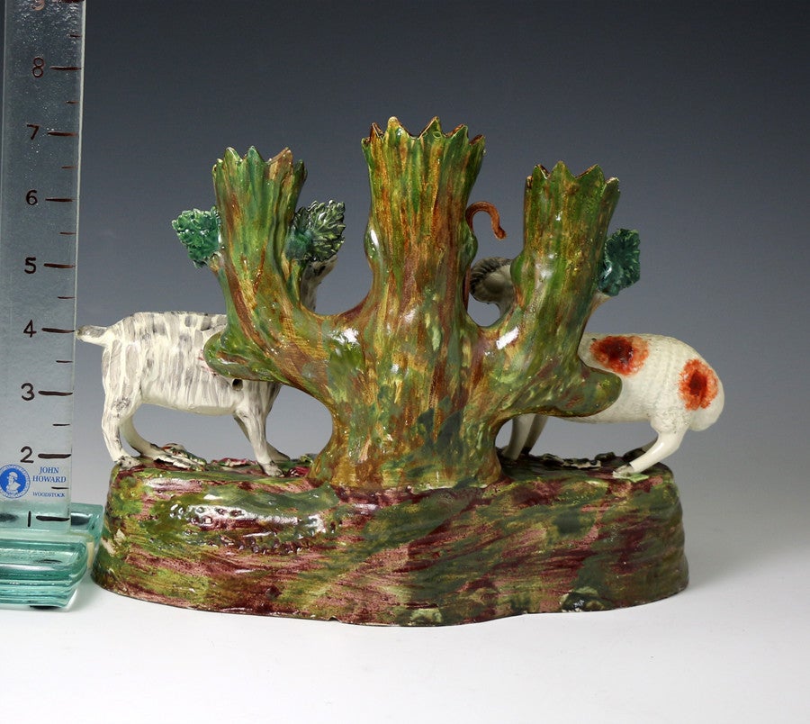 Antique Staffordshire Dale Pottery figure group early 19th century ...