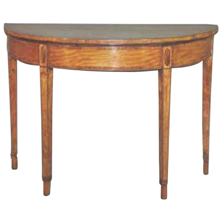 Georgian Satinwood Pier Table For Sale at 1stDibs