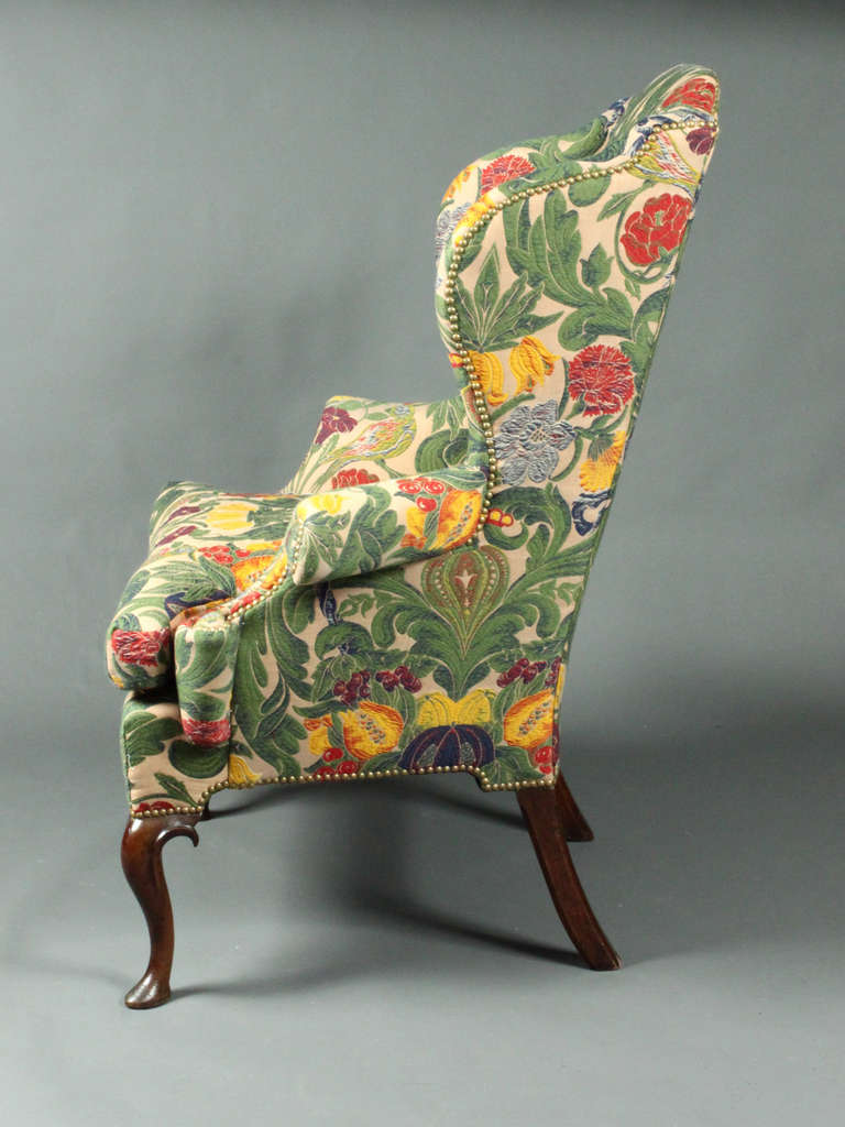 Antique Wing Chair at 1stDibs