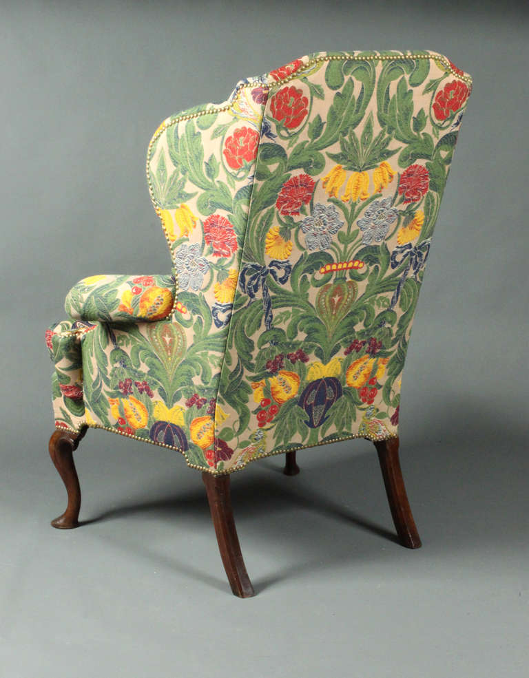 Antique Wing Chair at 1stDibs