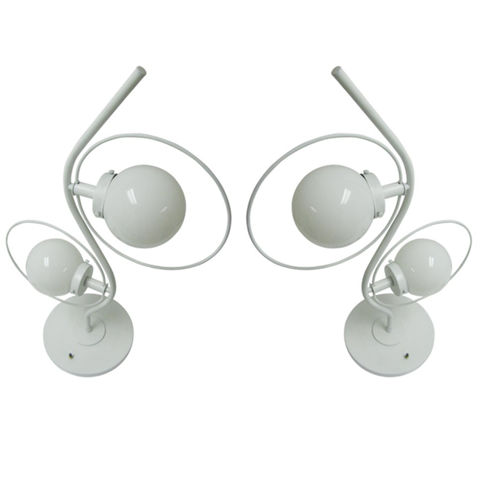 Mid Century Flying Saucer Sight Light Desk Lamp For Sale at 1stDibs ...