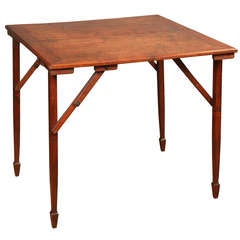 Anglo Indian Campaign Table For Sale at 1stDibs