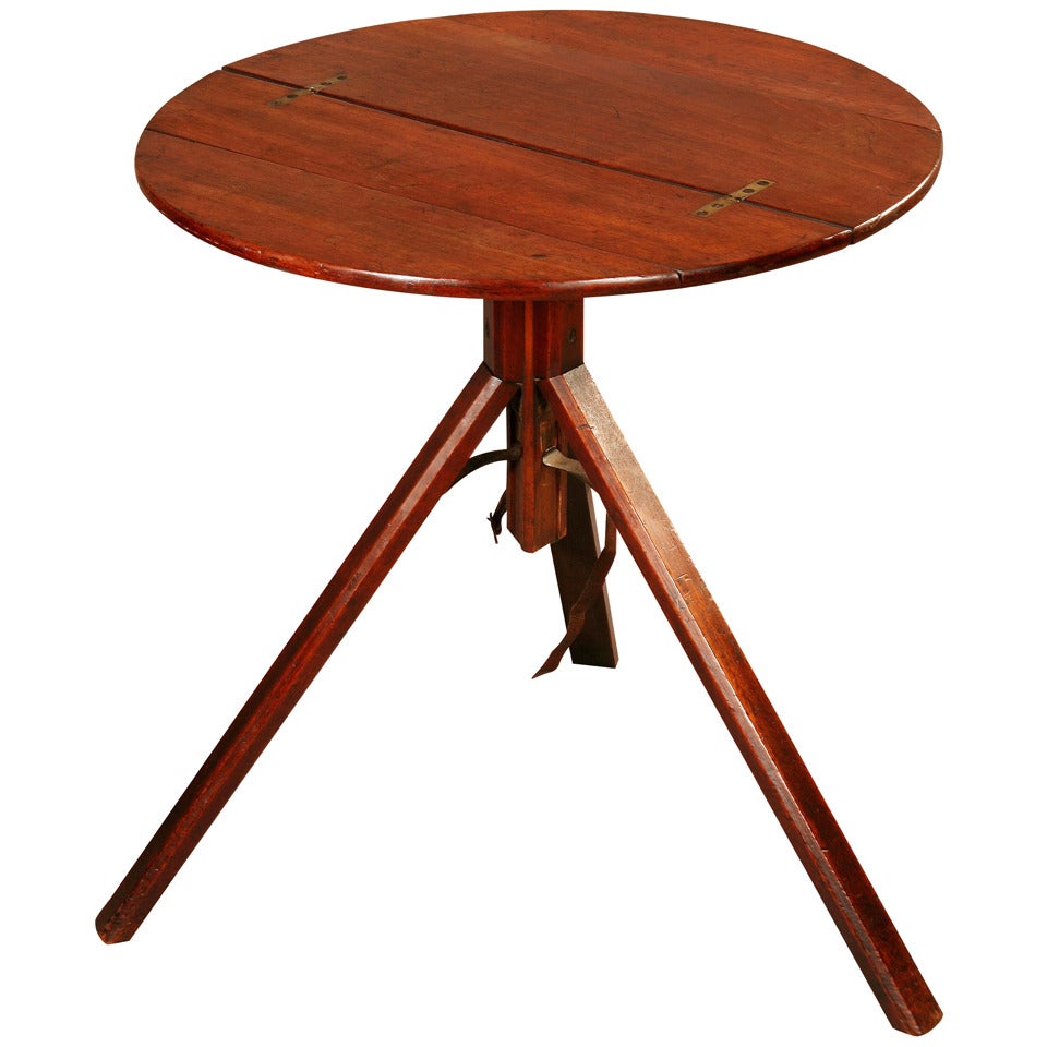 Patent Campaign Table by B. Barnard For Sale at 1stDibs