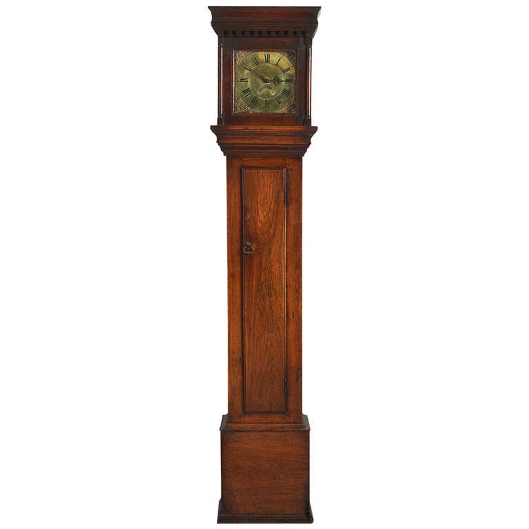Original 18th Century Quaker Longcase Clock at 1stDibs
