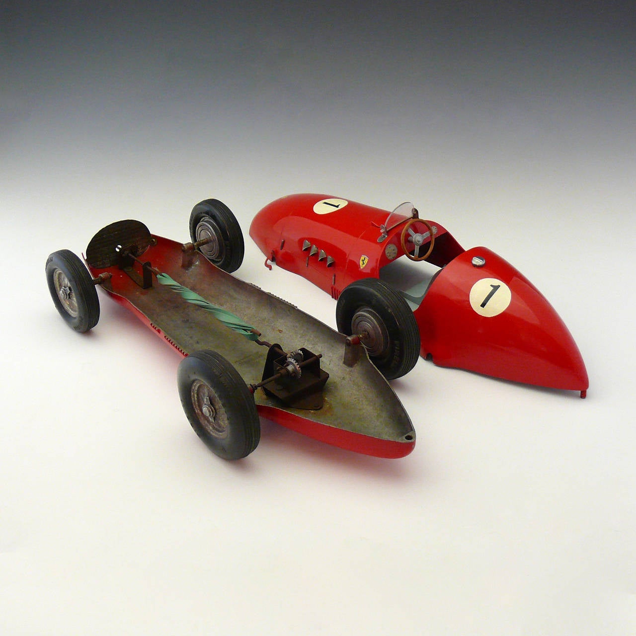 Terrific Vintage Model Ferrari F500 F2 at 1stDibs