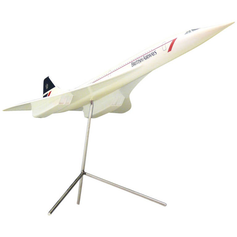 1980s Concorde Model at 1stDibs