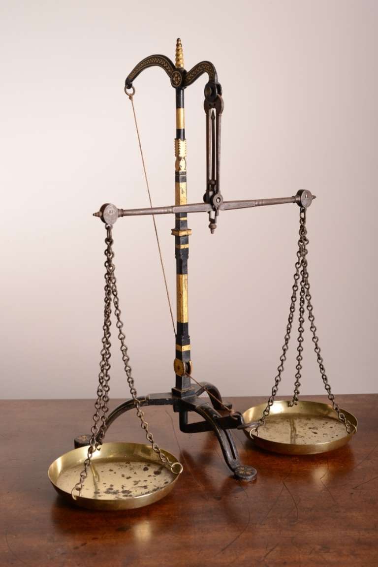 Amazing Antique Scales by Day and Millward at 1stDibs