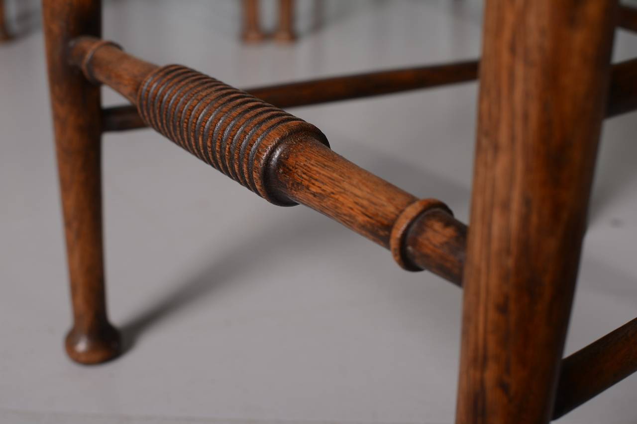 Set of Six Antique Dining Chairs by William Birch For Sale at 1stDibs