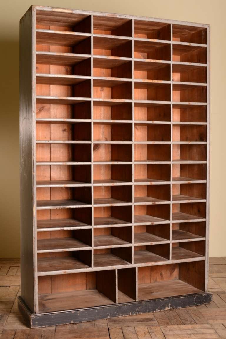 19th Century Antique Open Pigeon Hole Shelving at 1stDibs