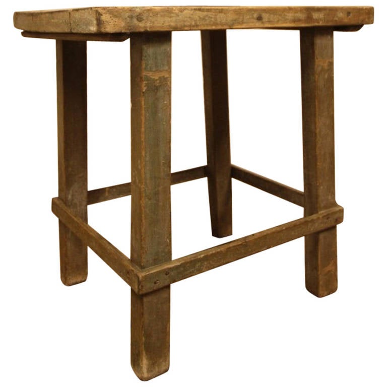 Antique Dairy Table in Original Paint. at 1stDibs