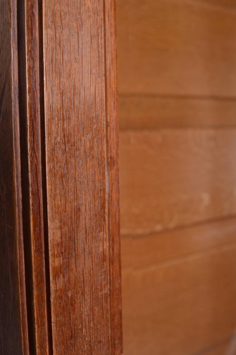 Stanley Webb Davies 1940's Oak Bookcase Display. For Sale at 1stDibs