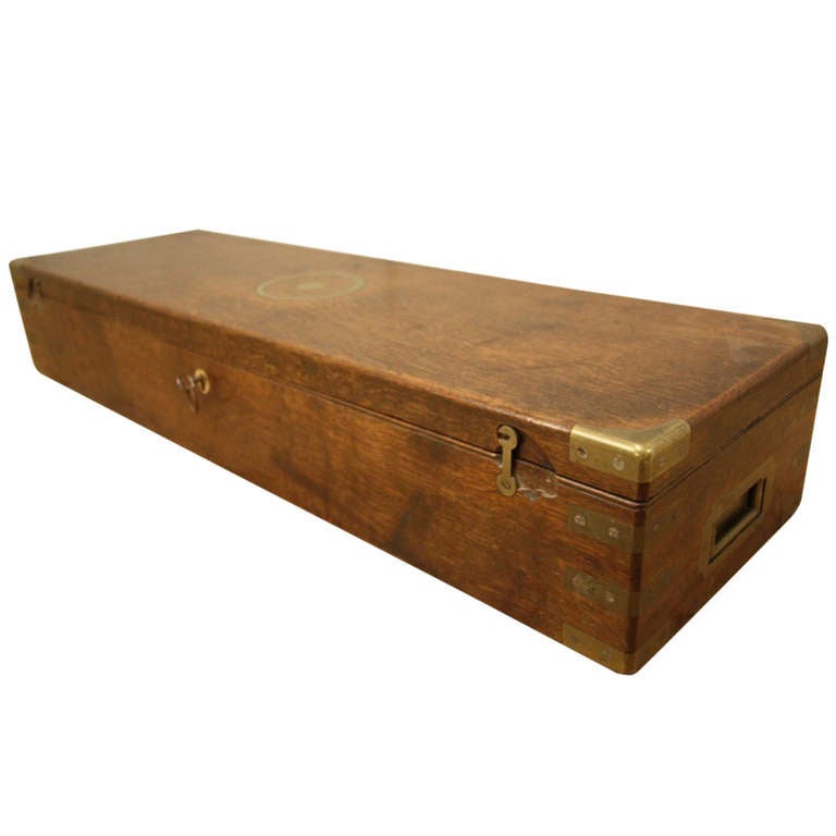 Westley Richards Antique Double Shot Gun Case at 1stDibs
