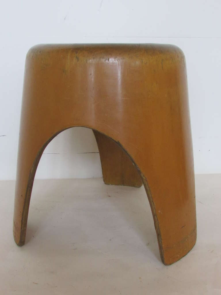 Modernist Elephant Stool at 1stDibs