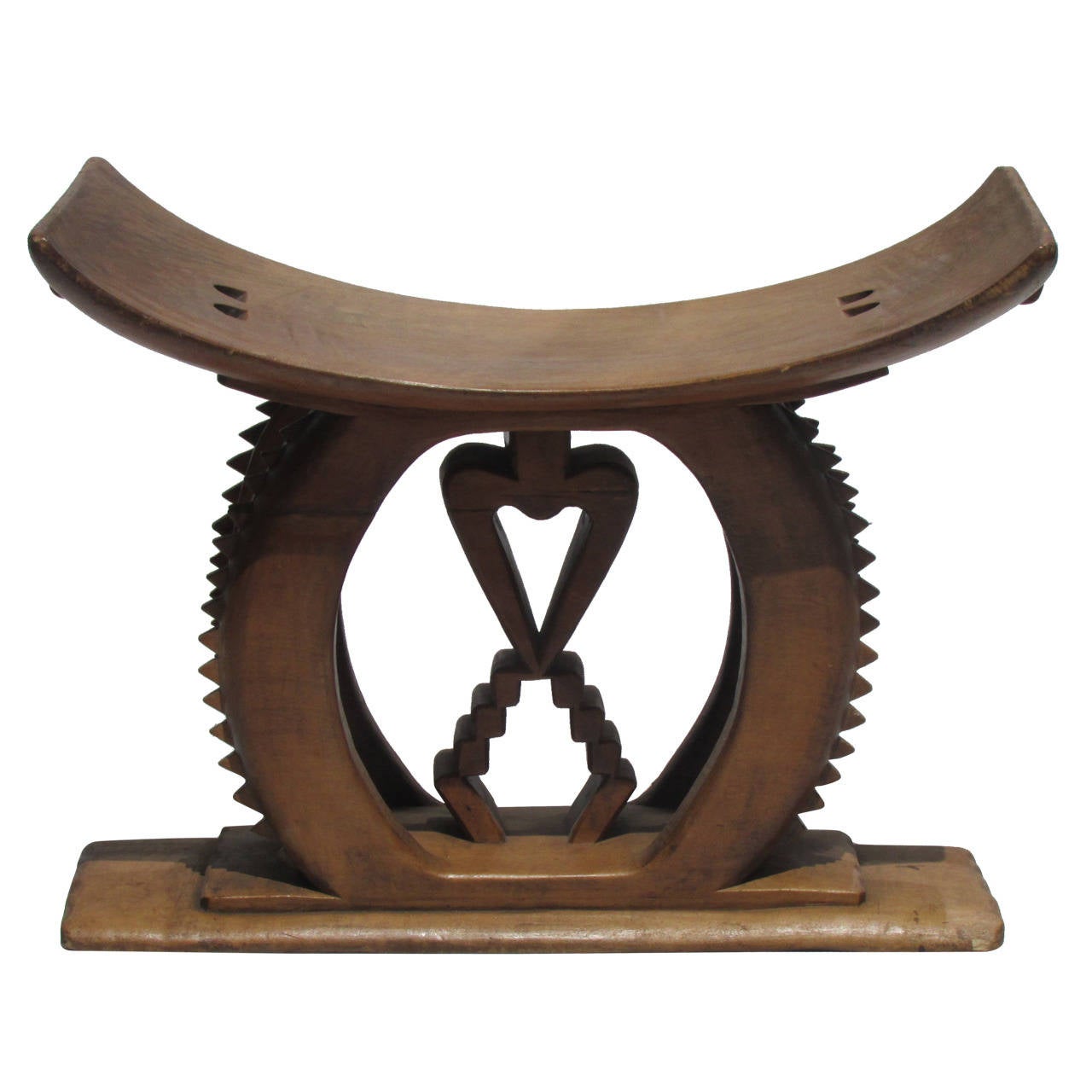 Large Old Ashanti Stool from Ghana at 1stDibs