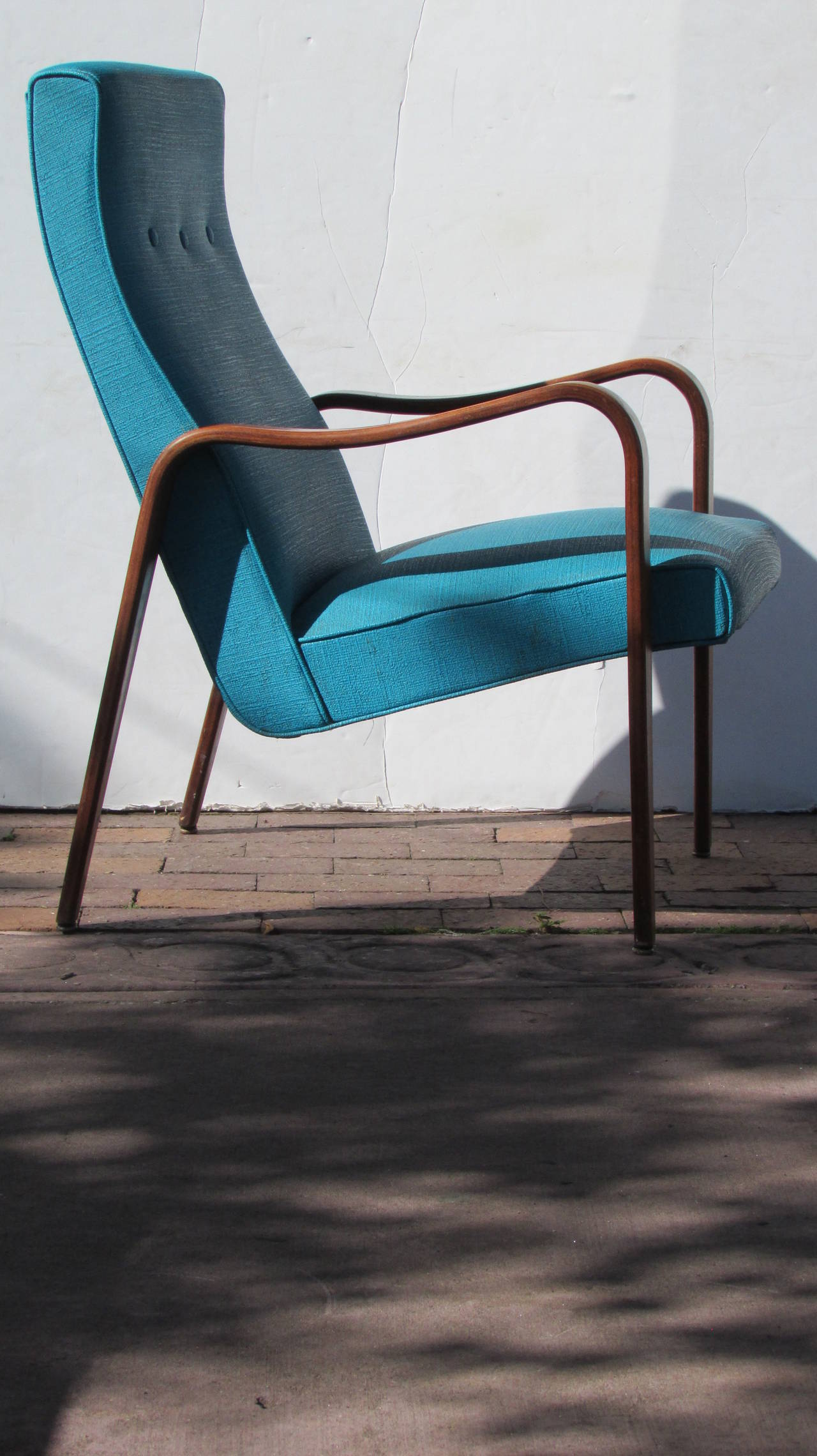Streamlined Bentwood Lounge Chairs by Thonet at 1stDibs