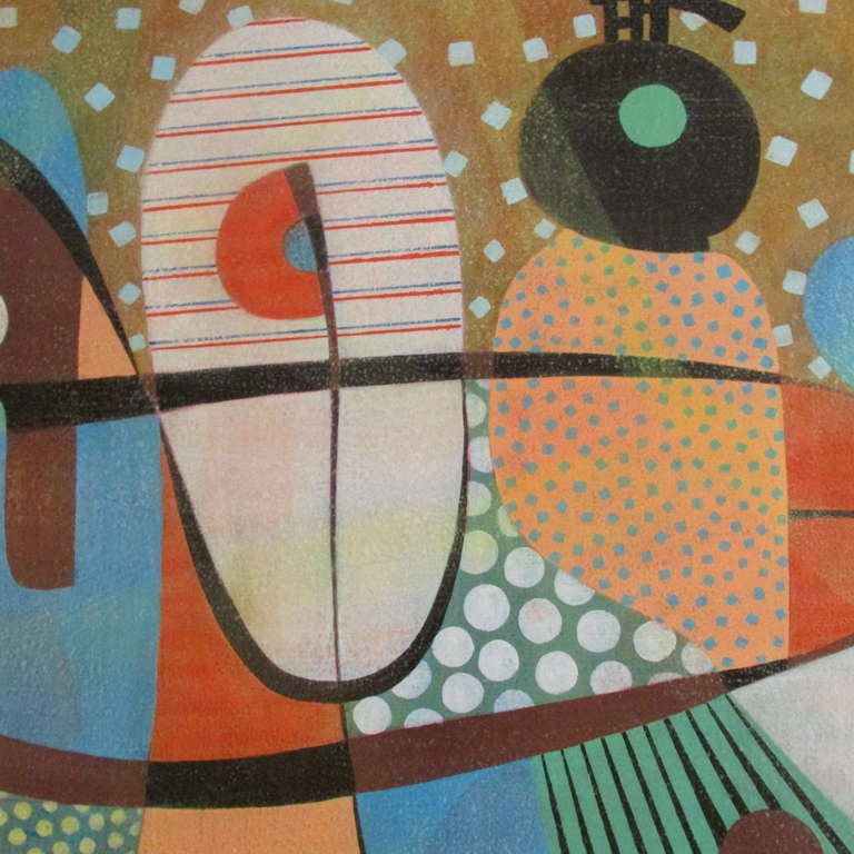 American Modernist Abstract Painting - Jane Mitchell For Sale at 1stDibs