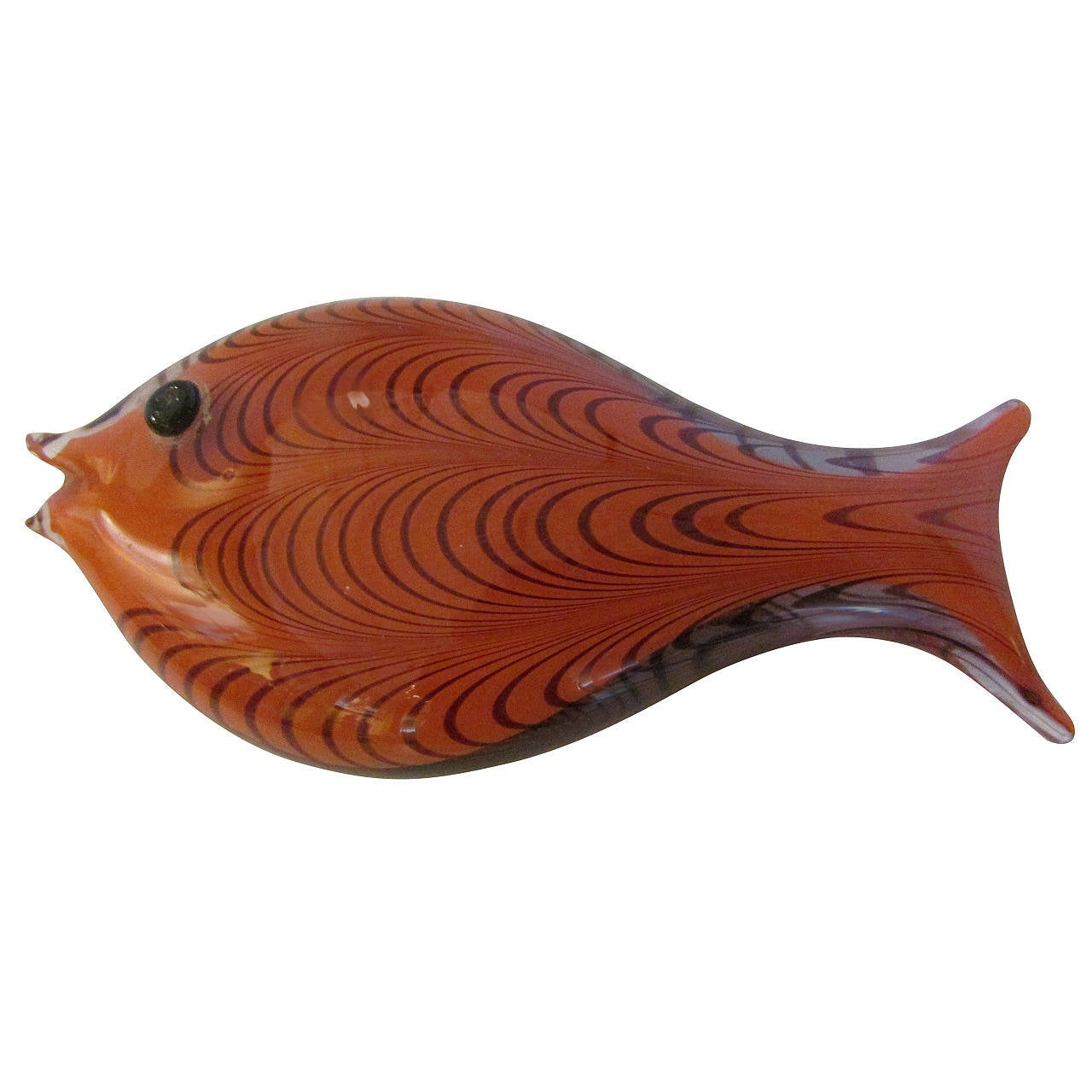 Italian Glass Fish by Ken Scott for Venini at 1stDibs