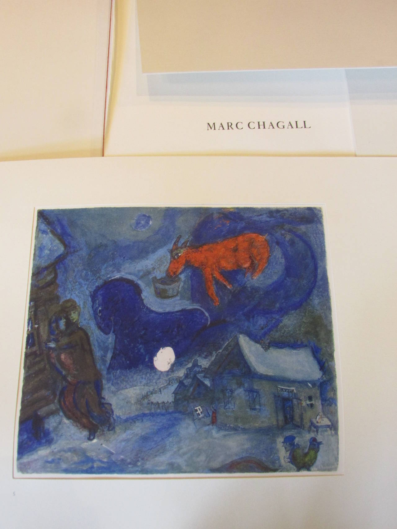 Marc Chagall Gouaches - Limited Edition in Facsimile - Portfolio Book ...