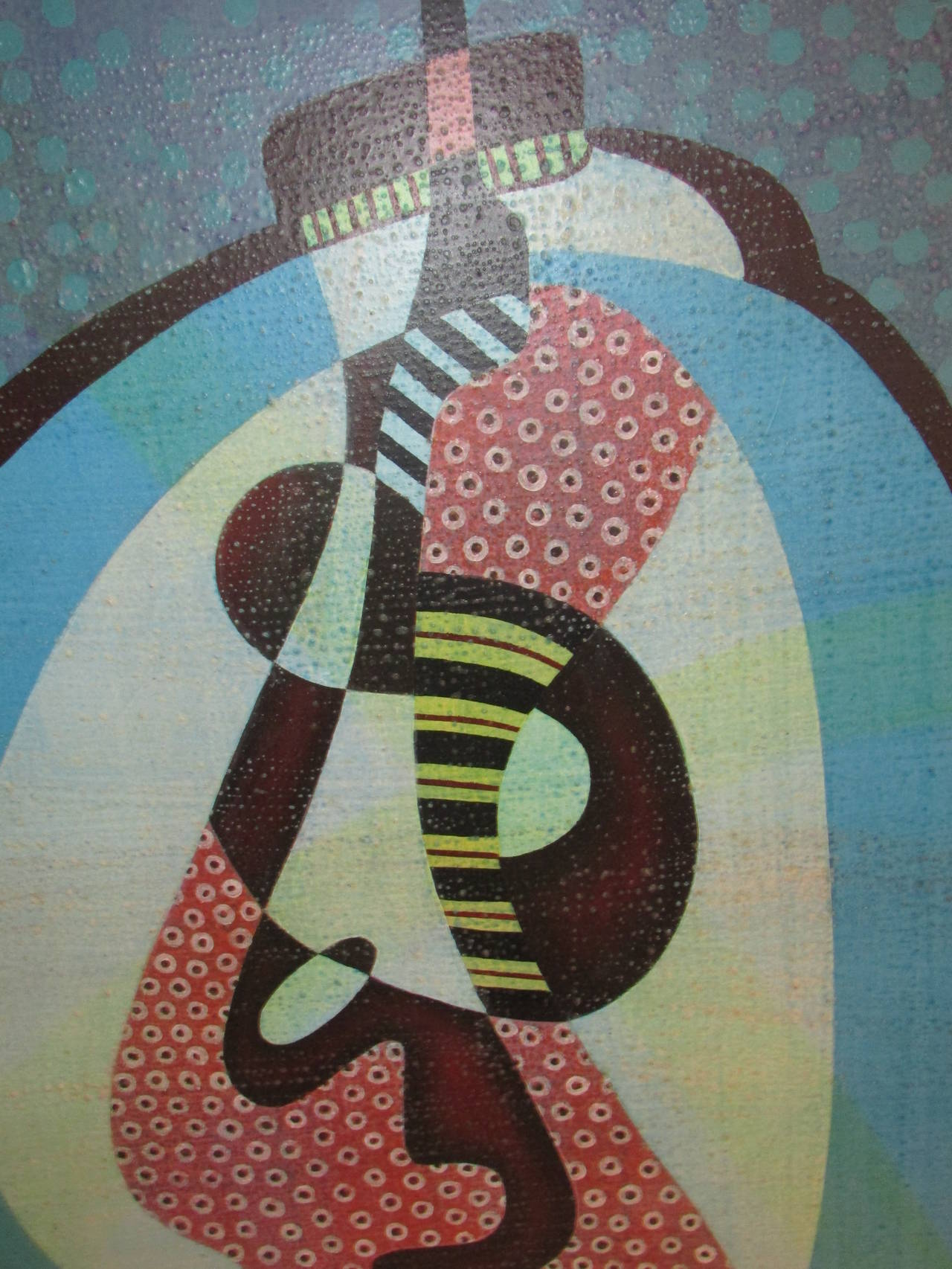 Abstract Painting by Jane Mitchell For Sale at 1stdibs