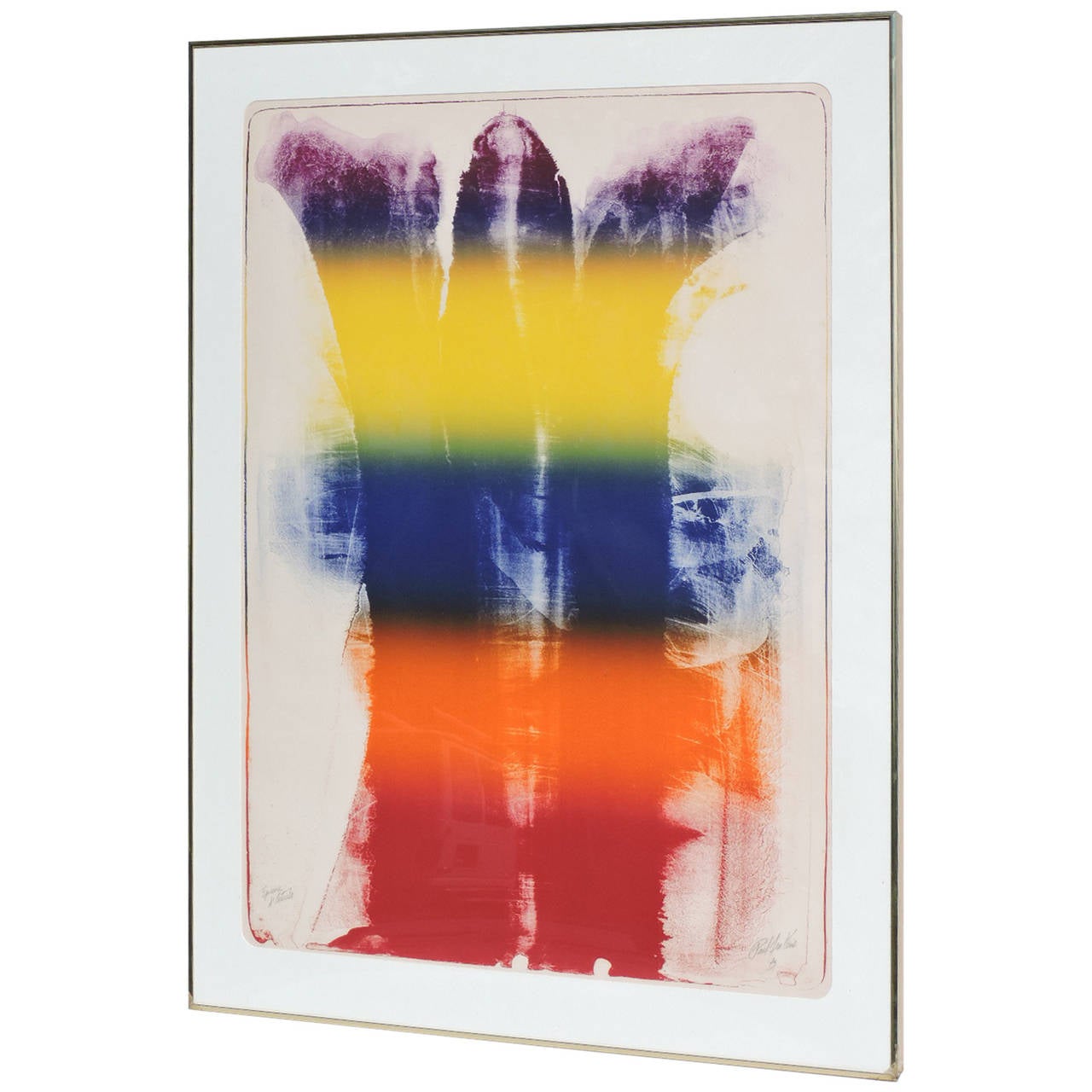 Paul Jenkins Signed and Dated Artist Proof, 1973 at 1stdibs