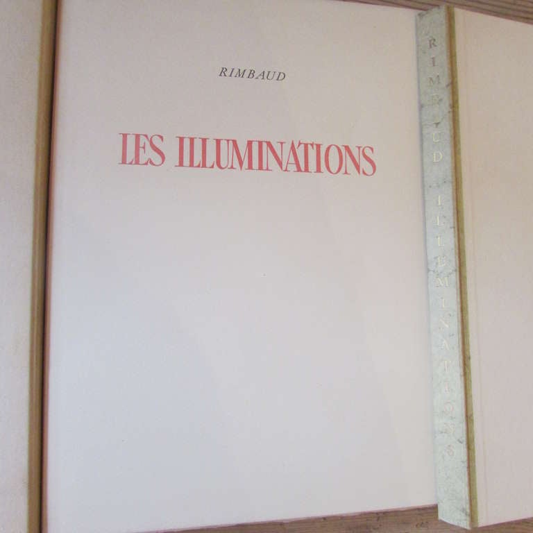 Rimbaud - Les Illuminations - Lithographs By Fernand Leger - Grosclaude ...