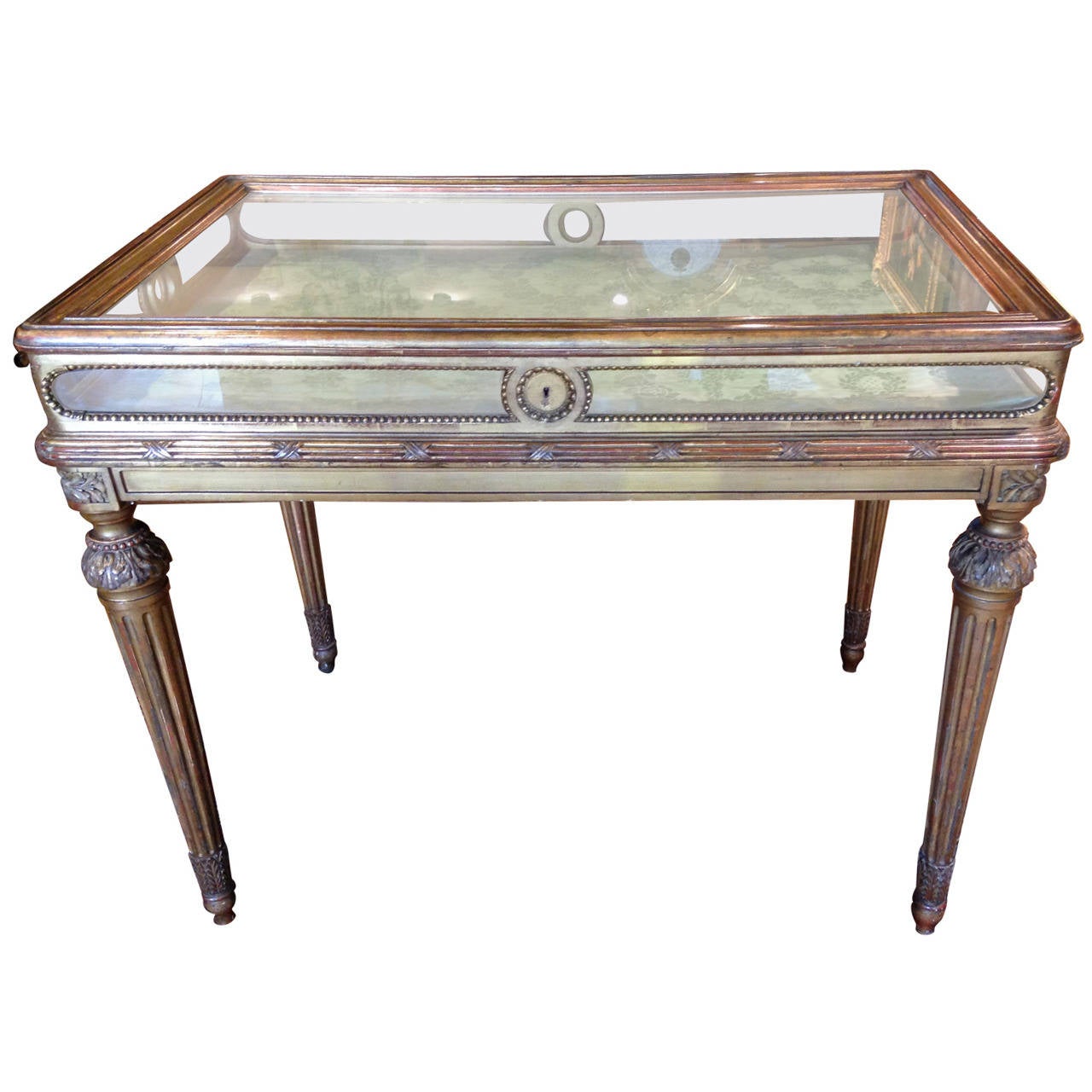 Antique display table at 1stDibs