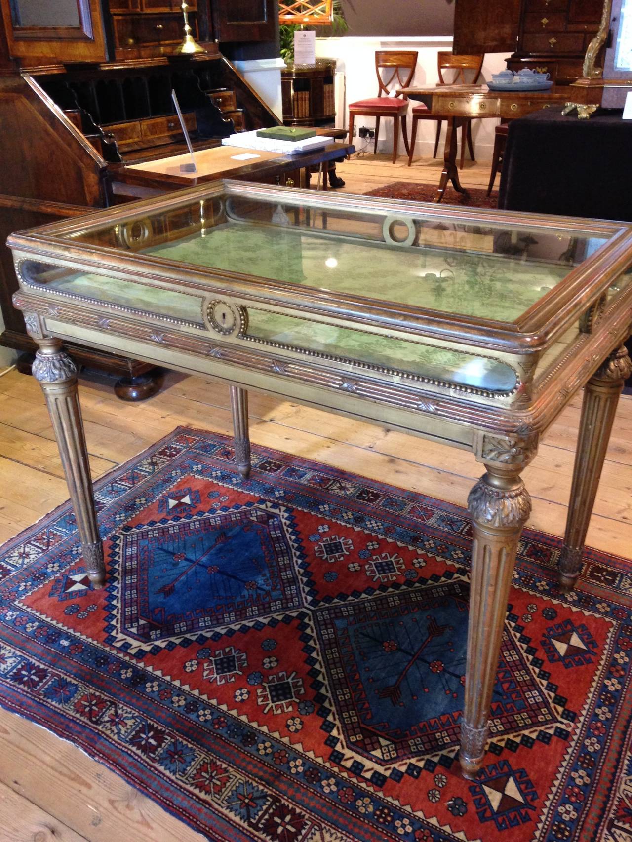 Antique display table at 1stDibs