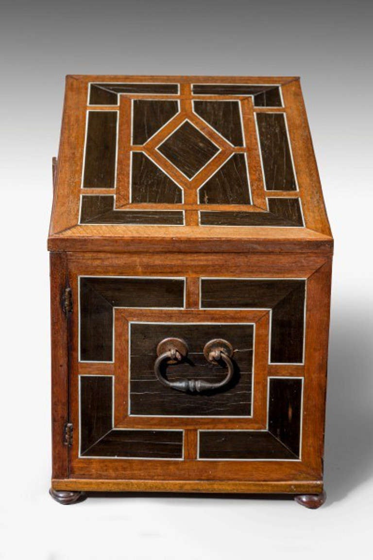 Antique Italian table collectors cabinet For Sale at 1stDibs