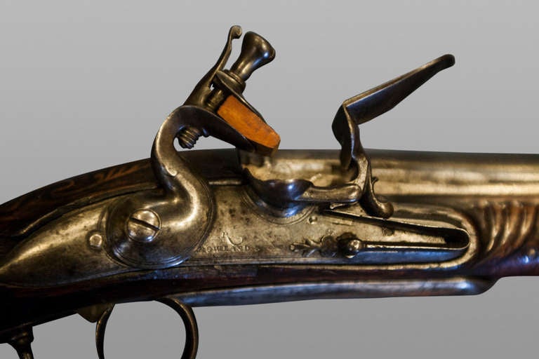 A Good Breech Loading Flintlock Rifle By R.Rowland For Sale at 1stDibs ...