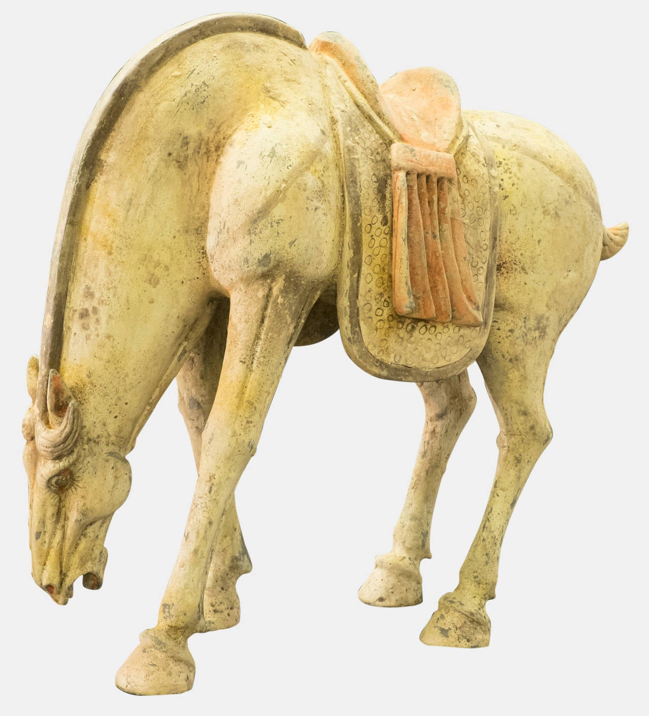 Pair of Chinese Horses, Tang Dynasty at 1stDibs