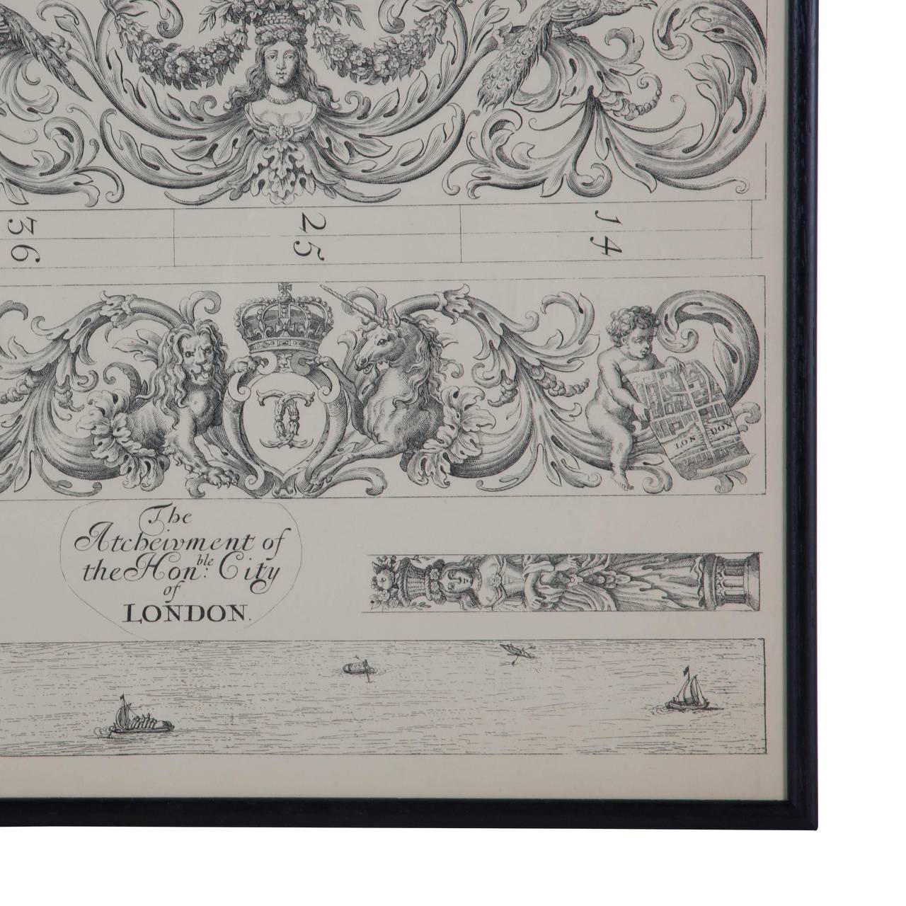 Wonderful Rare 19th Century City of London Map at 1stDibs