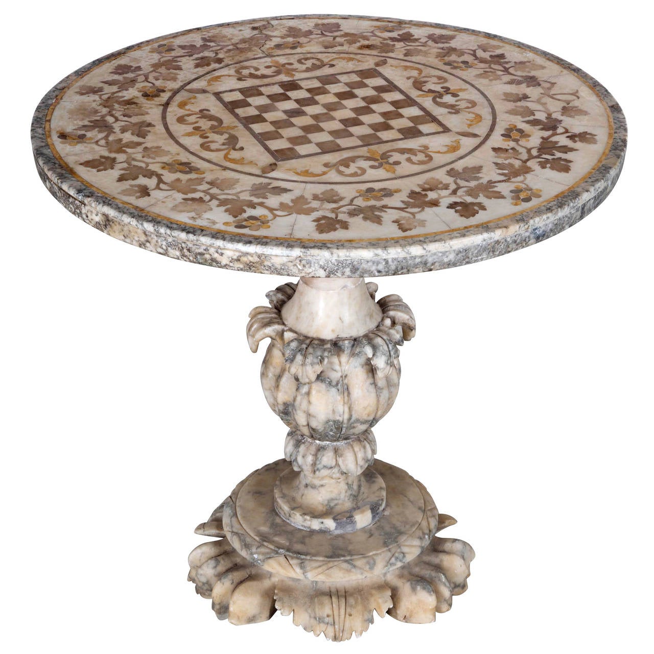 Italian Alabaster Centre Table at 1stDibs