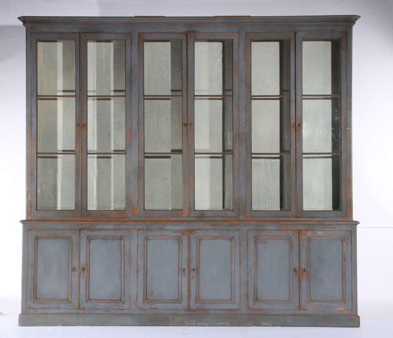 Impressive Scale French Library Bookcase at 1stDibs