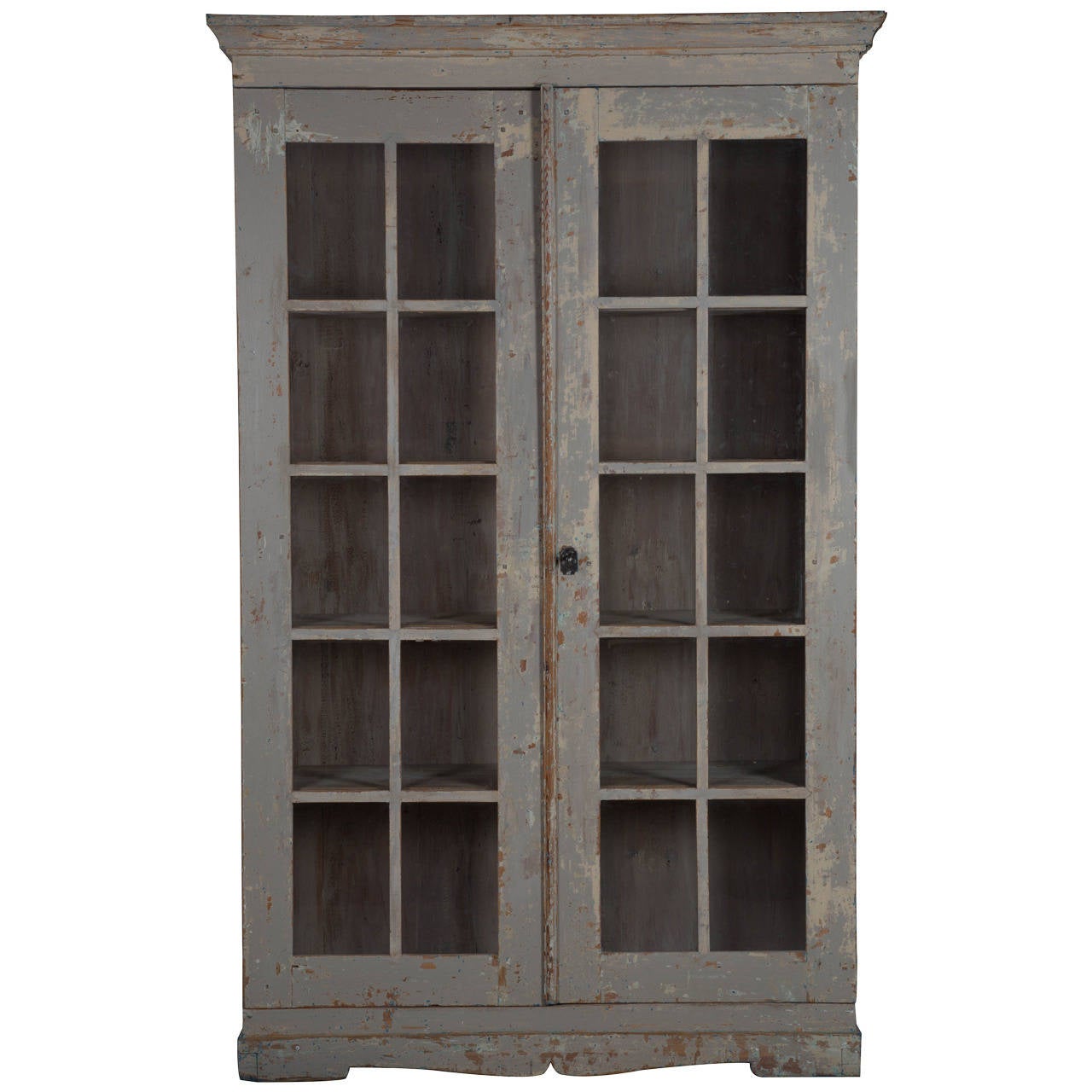Late Gustavian Glazed Bookcase For Sale at 1stDibs