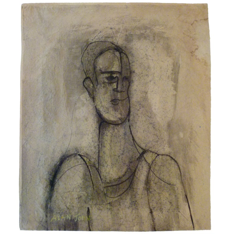 Contemporary Painting by Alan John, circa 1980 For Sale at 1stDibs