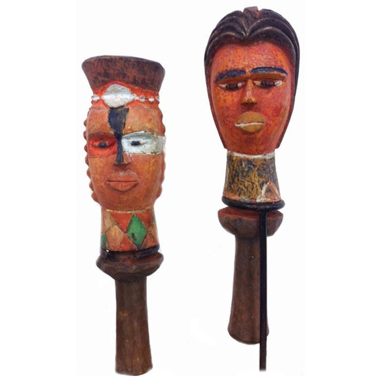 Rare kebe kebe head from Congo For Sale at 1stDibs