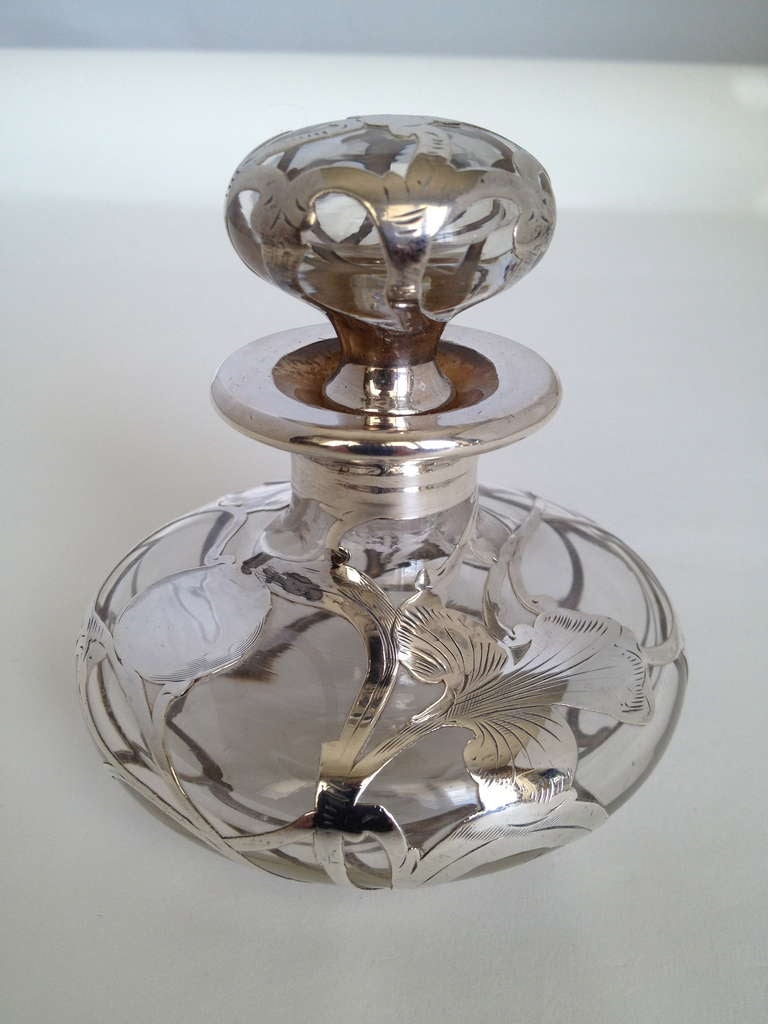 American Sterling Silver Overlay pieces c. 1900 "Sold Individually" For ...