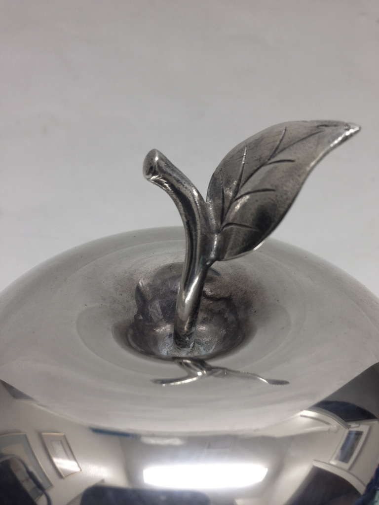 Tiffany Sterling Apple Form Box, circa 1950 at 1stDibs