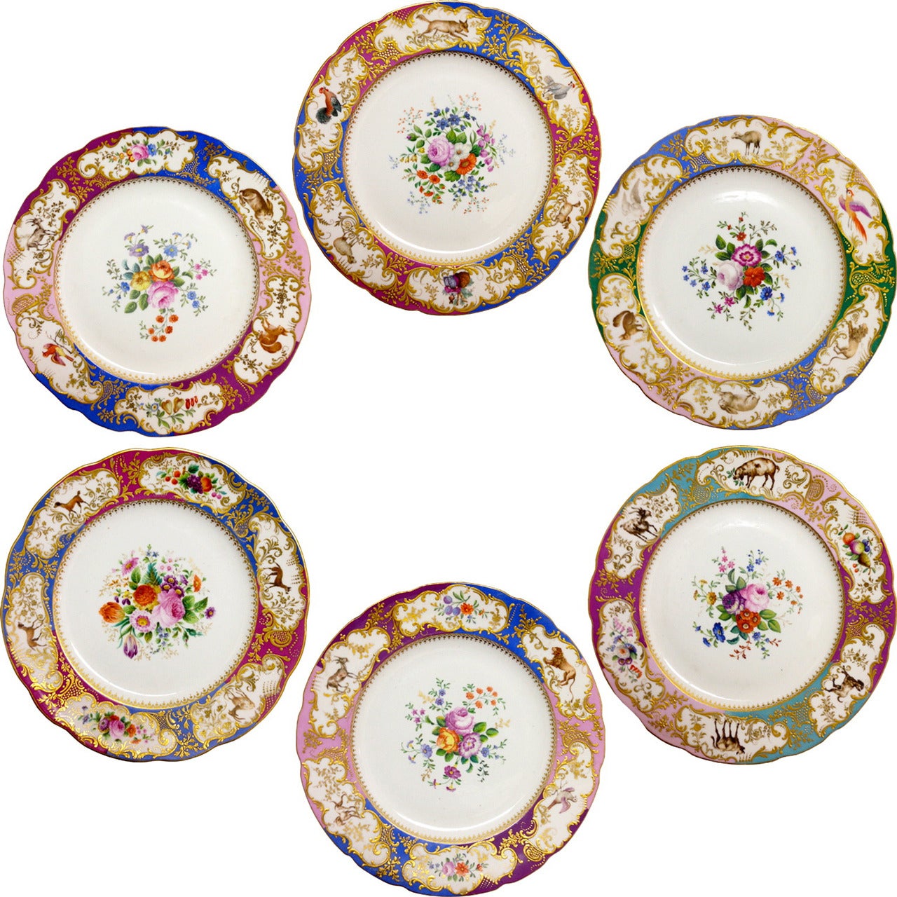 Imperial Russian Palace Plates Service of Grand Duke Mikhail Pavlovich ...
