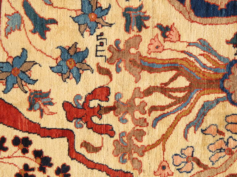 Vintage Bijar Carpet at 1stDibs | bijar rugs