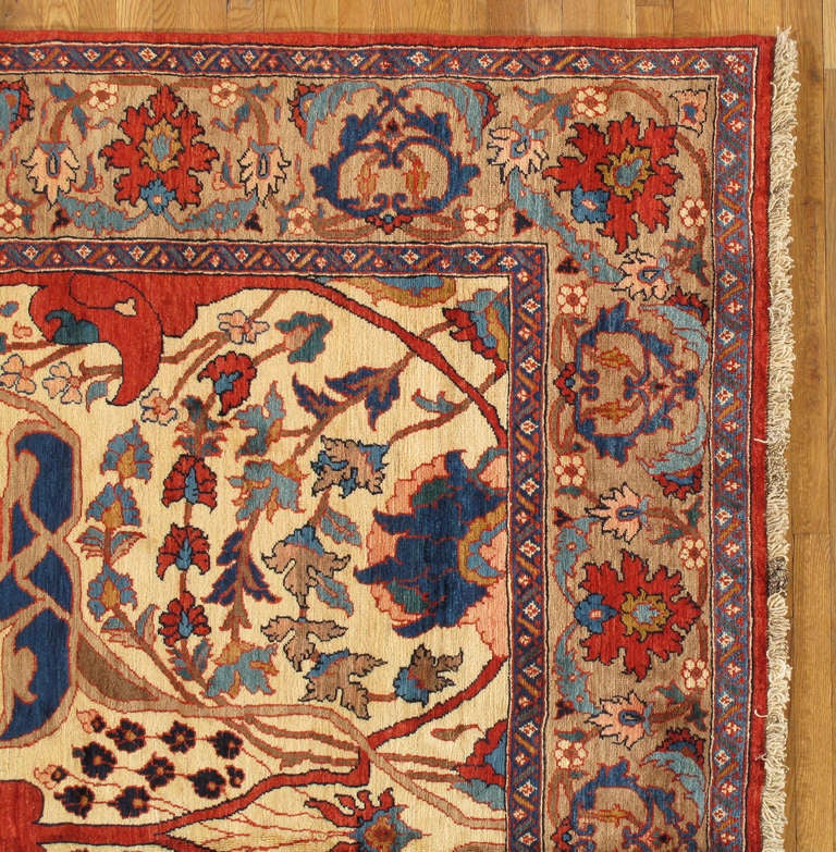 Vintage Bijar Carpet at 1stDibs | bijar rugs