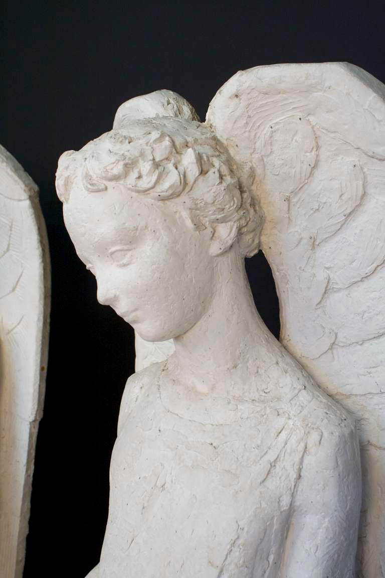 Anges au bénitier de Anne Marie Roux-Colas 1930 at 1stDibs | marie de ...