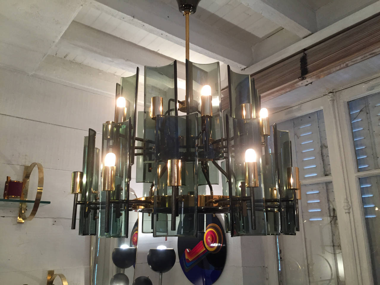 Beautiful Chandelier, Design Velca at 1stDibs
