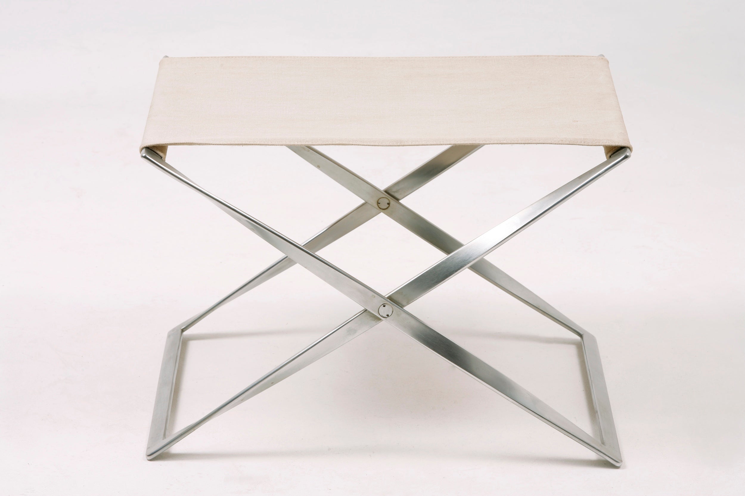PK 91 'Propeller' Folding Stool by Poul Kjaerholm. Maker Kold ...