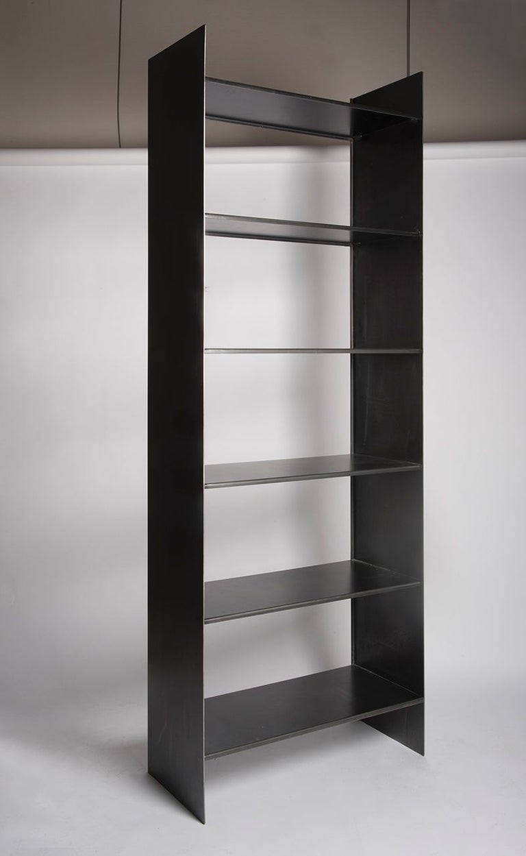 Pair of Custom Steel Shelves, 2011. at 1stDibs