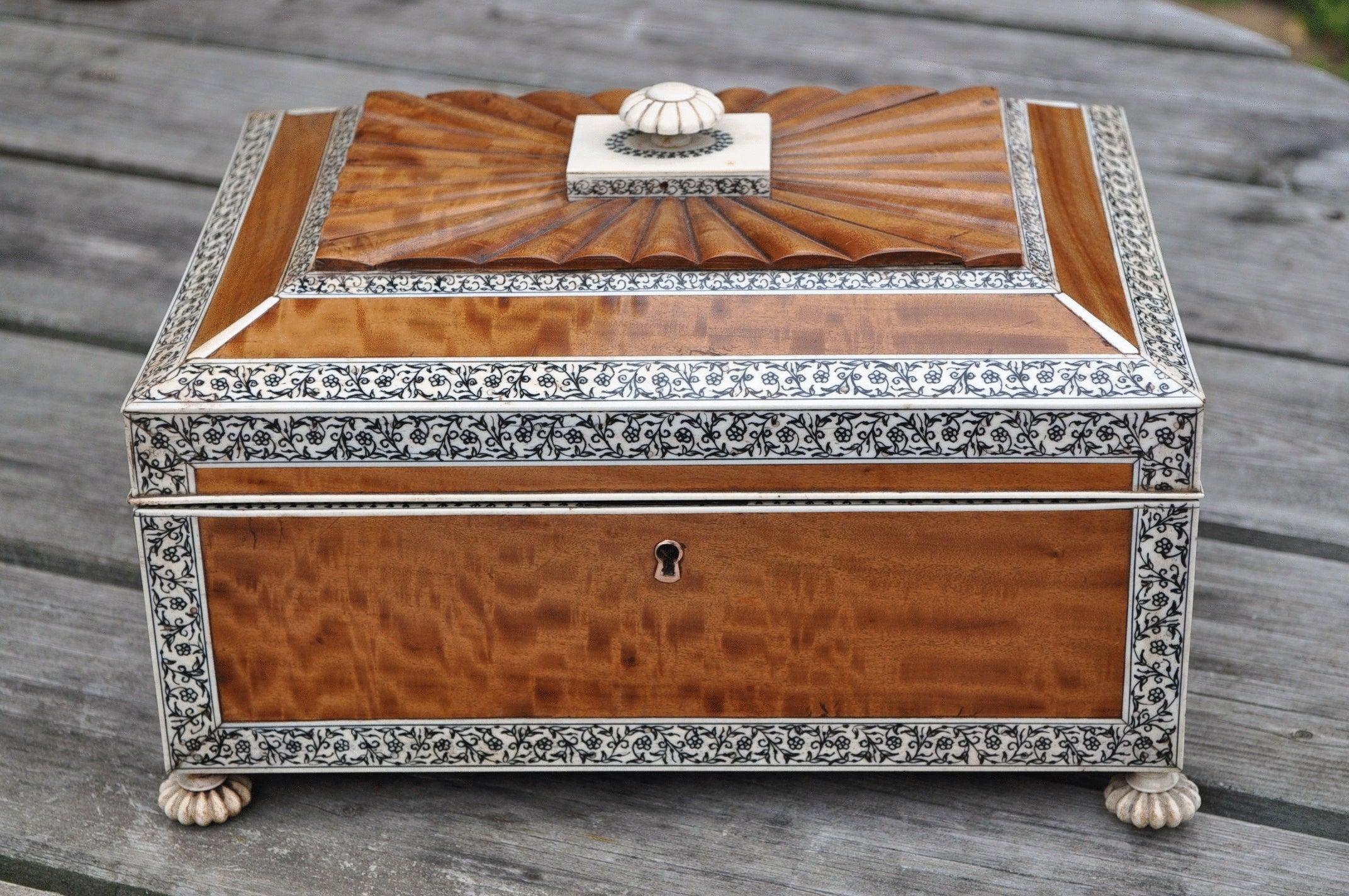 Anglo Indian Sewing Box at 1stDibs